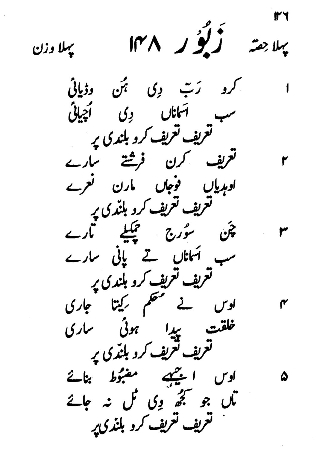 Zaboor In Urdu | ZaboorGeet | Sialkot Convention Geet Ki Kitab.
